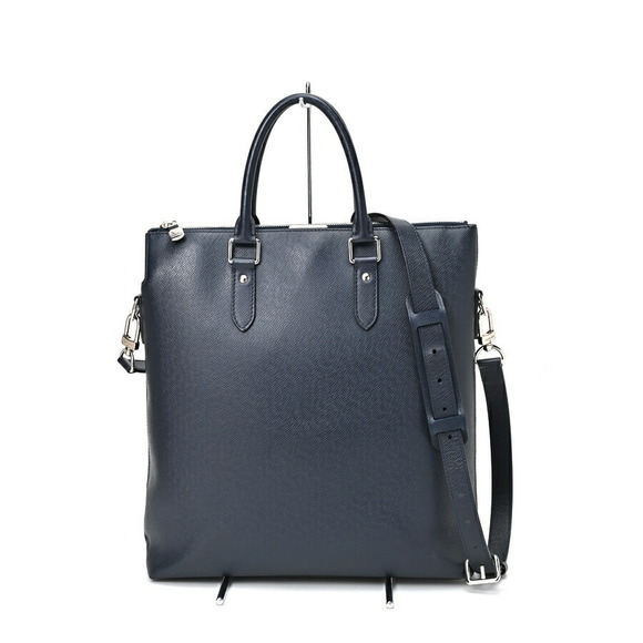 Louis Vuitton | Bags | Louis Vuitton Anton Tote Bag Taiga Blue | Poshmark